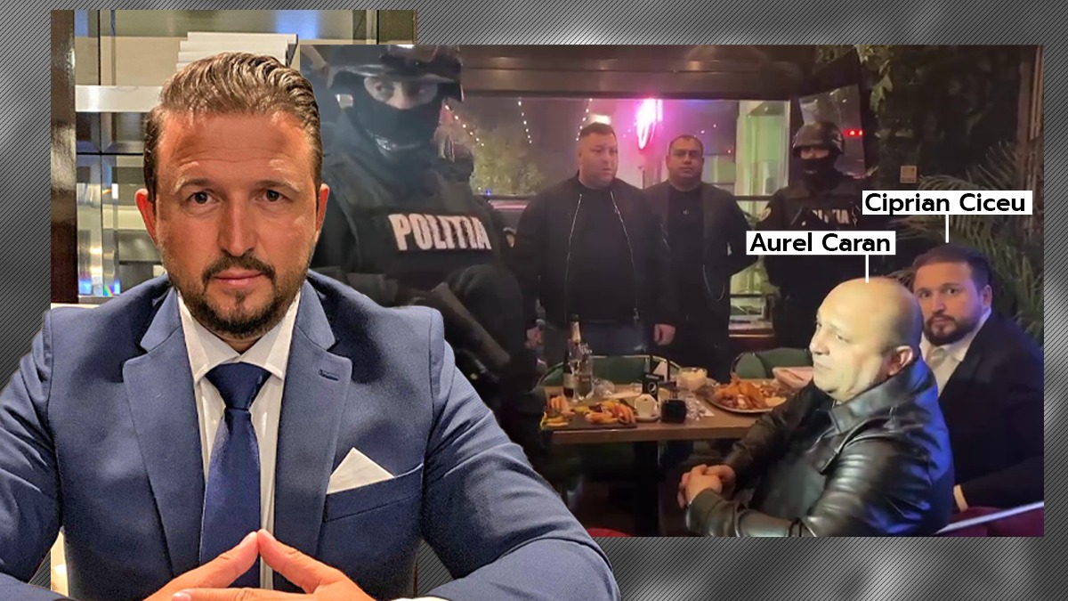 Ciprian Ciceu, apropiat al clanului Caran, a spălat prin Cristina ...